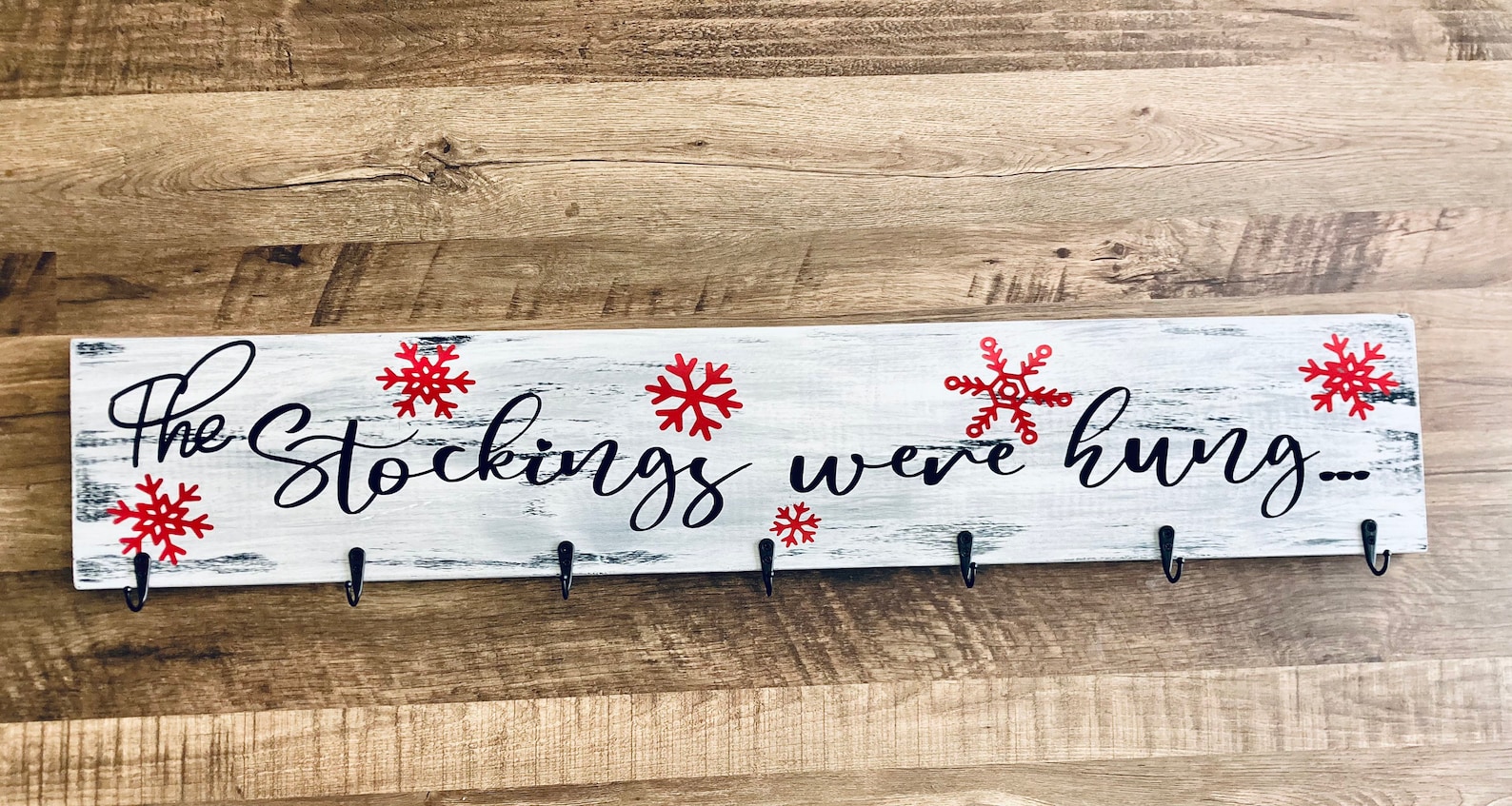 The Stockings Were Hung Christmas Decor Christmas Stocking - Etsy