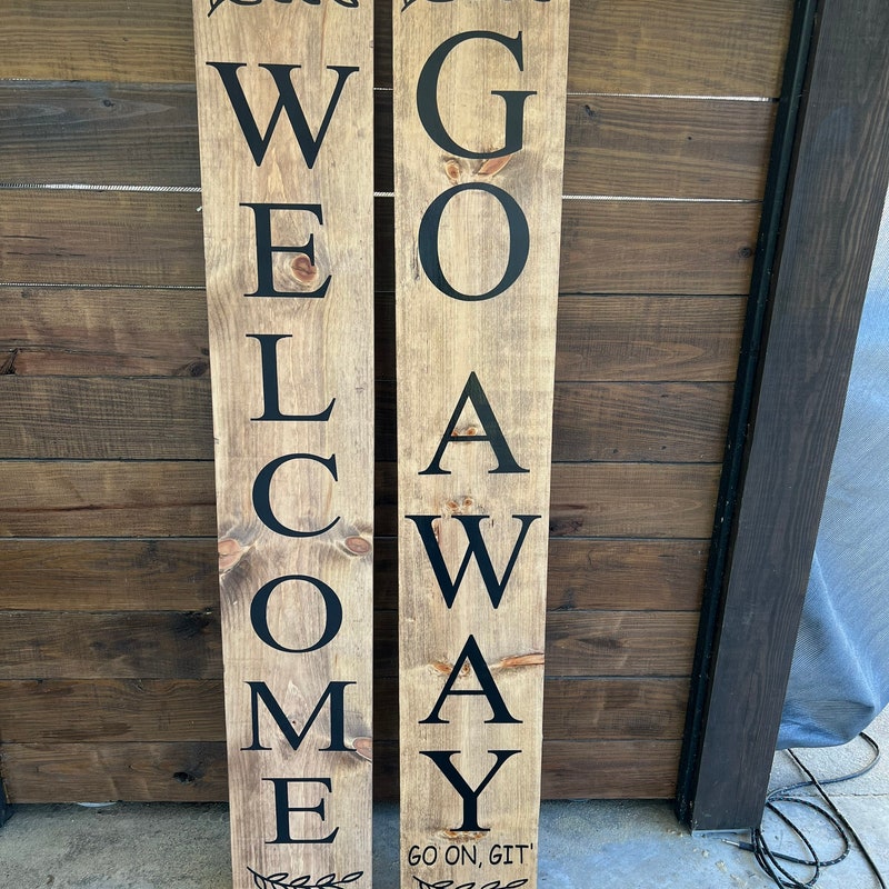 Funny Welcome Sign - Etsy