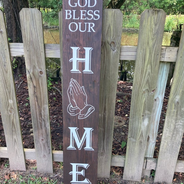 Bless This Home Sign - Etsy