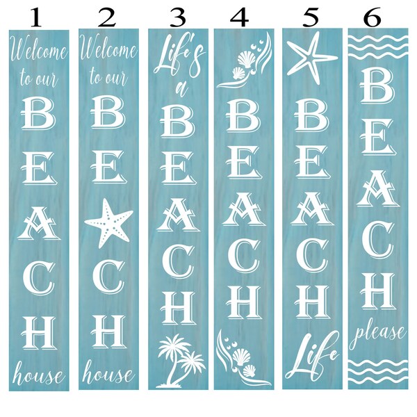 Beach Porch Sign - Etsy