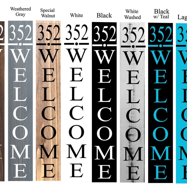 Wooden Welcome Sign - Etsy