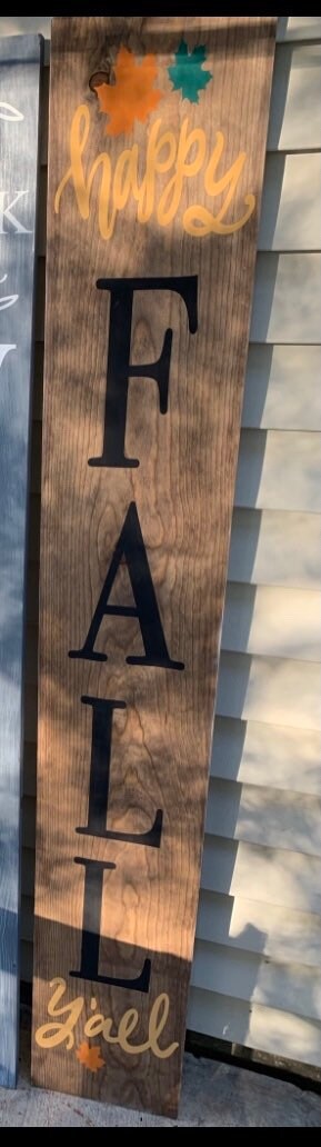 Fall Welcome Sign Hello Fall Sign Thanksgiving Decor | Etsy