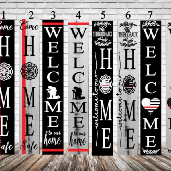 Fire Fighter Welcome Signs - Etsy