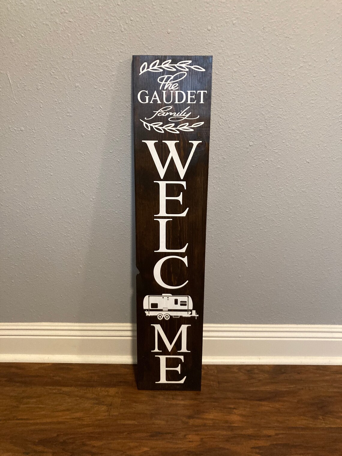Happy Camper Welcome Sign Home Sweet Camper Camper Porch - Etsy