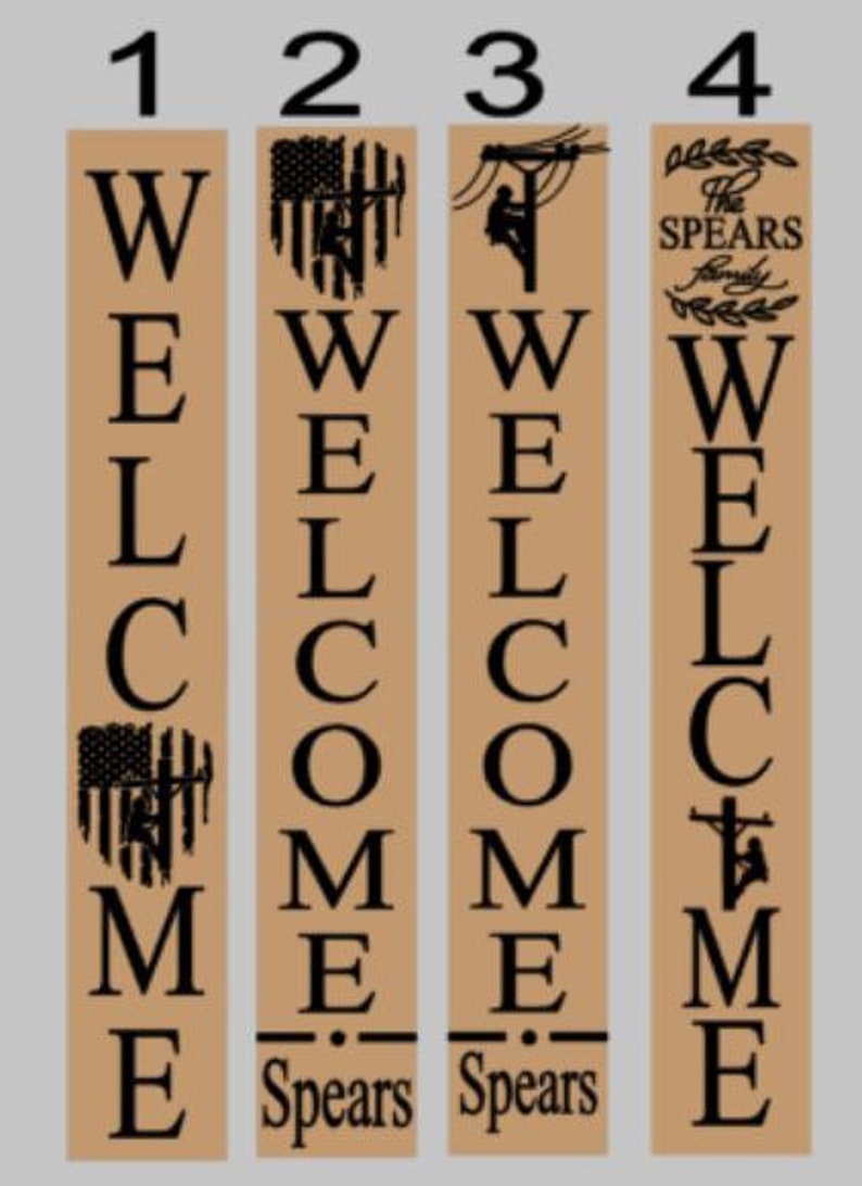 Lineman Welcome Sign Personalized Sign Lineman Sign - Etsy