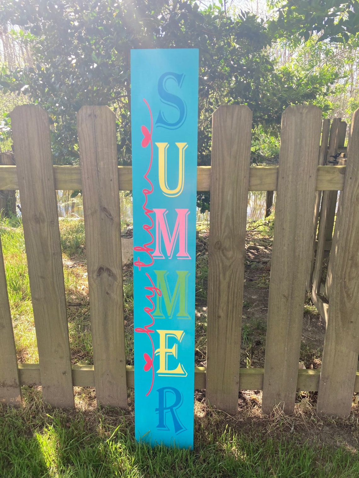 Summer Welcome Signs Hello Summer Sign Farmhouse Wooden | Etsy