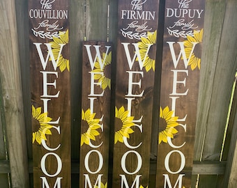 Rustic Welcome Sign - Etsy