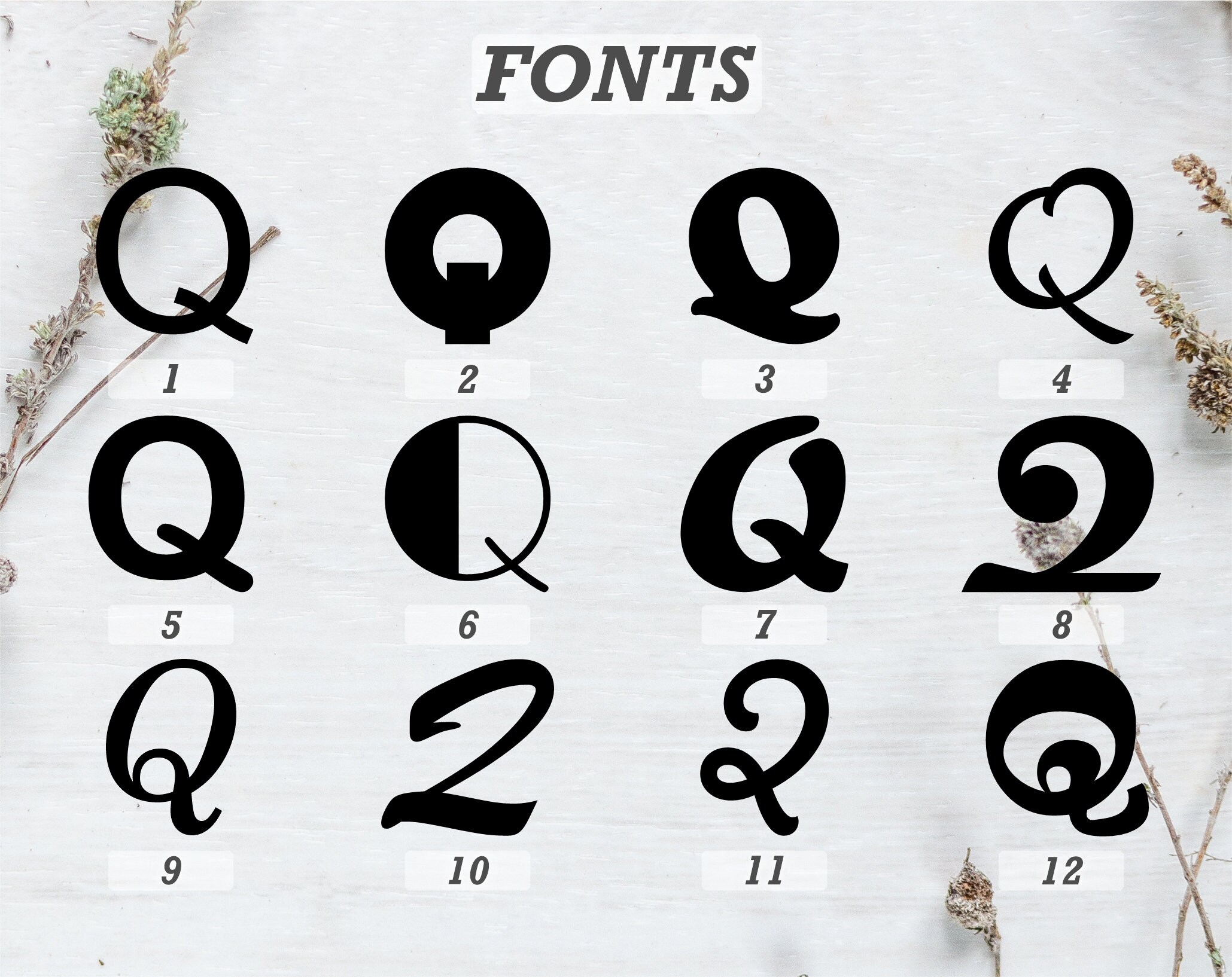 Letra Q en blanco láser cortado forma de madera inacabada | Etsy