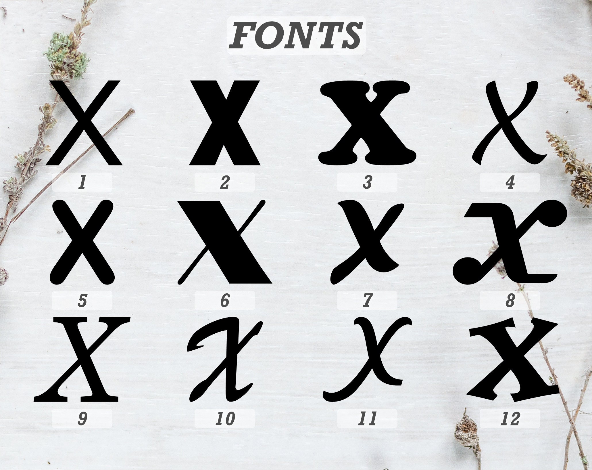 Letra X en blanco láser cortado forma de madera inacabada | Etsy