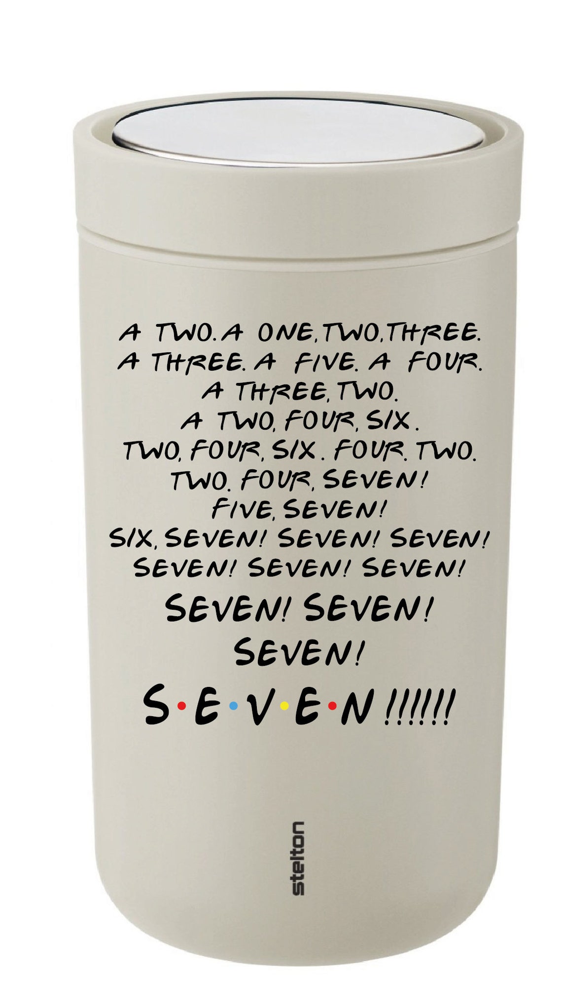 Friends Svg, Seven Monica Svg, Seven Print, Friends Funny Print, Seven ...