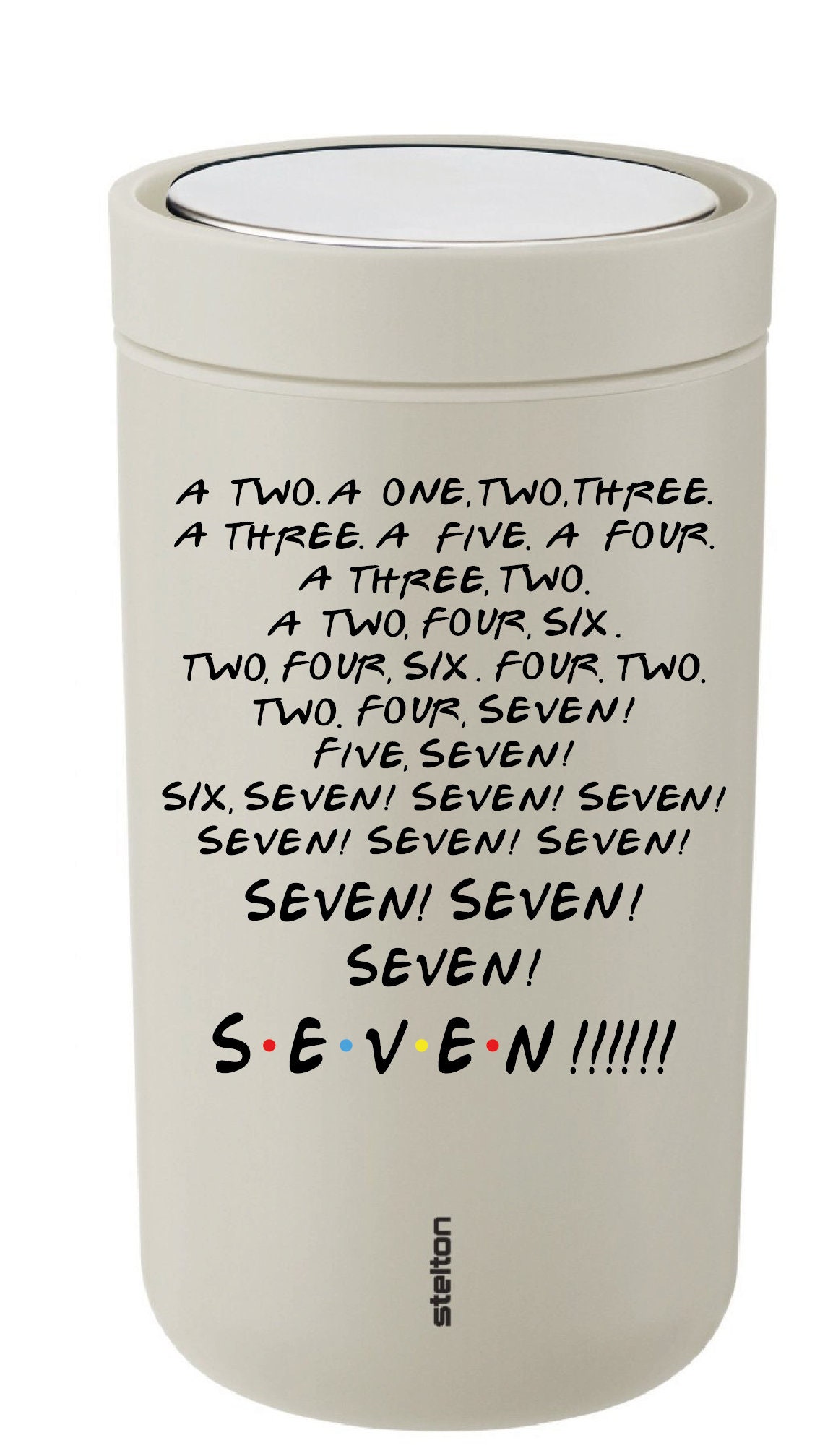 Friends Svg, Seven Monica Svg, Seven Print, Friends Funny Print, Seven ...