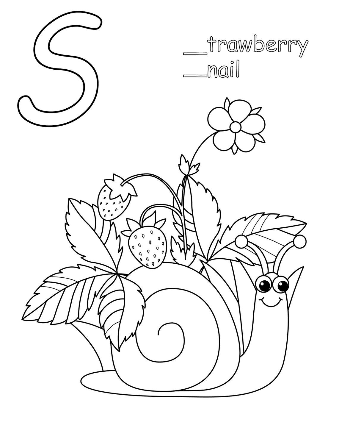 Alphabet Coloring Pages for Children, ABC Coloring, Coloring Pages for ...