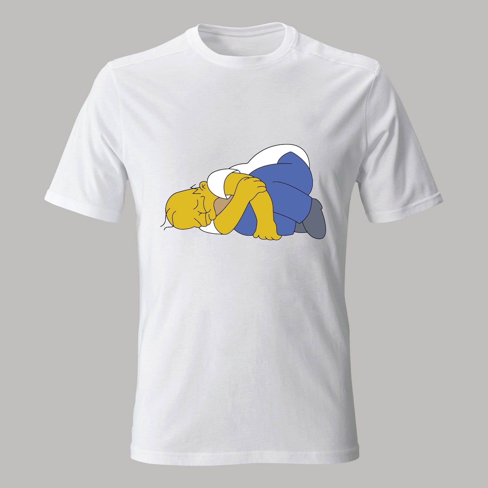 Homer Simpson Svg Layered SVG Cut File Homer Cries Svgthe - Etsy