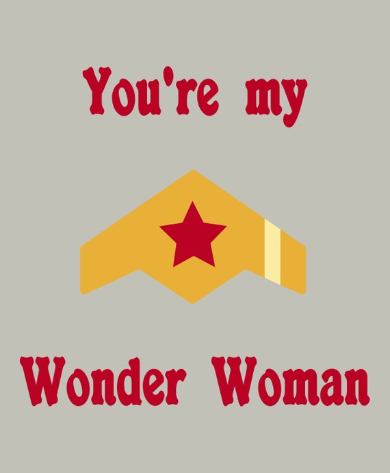 You're My Wonder Woman Wonder Woman Png Svg Eps - Etsy