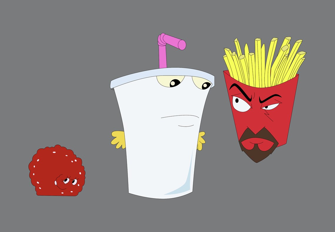 Aqua Teen Hunger Force svg ATHF svg png jpg eps dxf Meatwad | Etsy