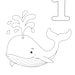 Numbers Coloring Pages, Numbers 1-10, Underwater Life, Sea Animals ...