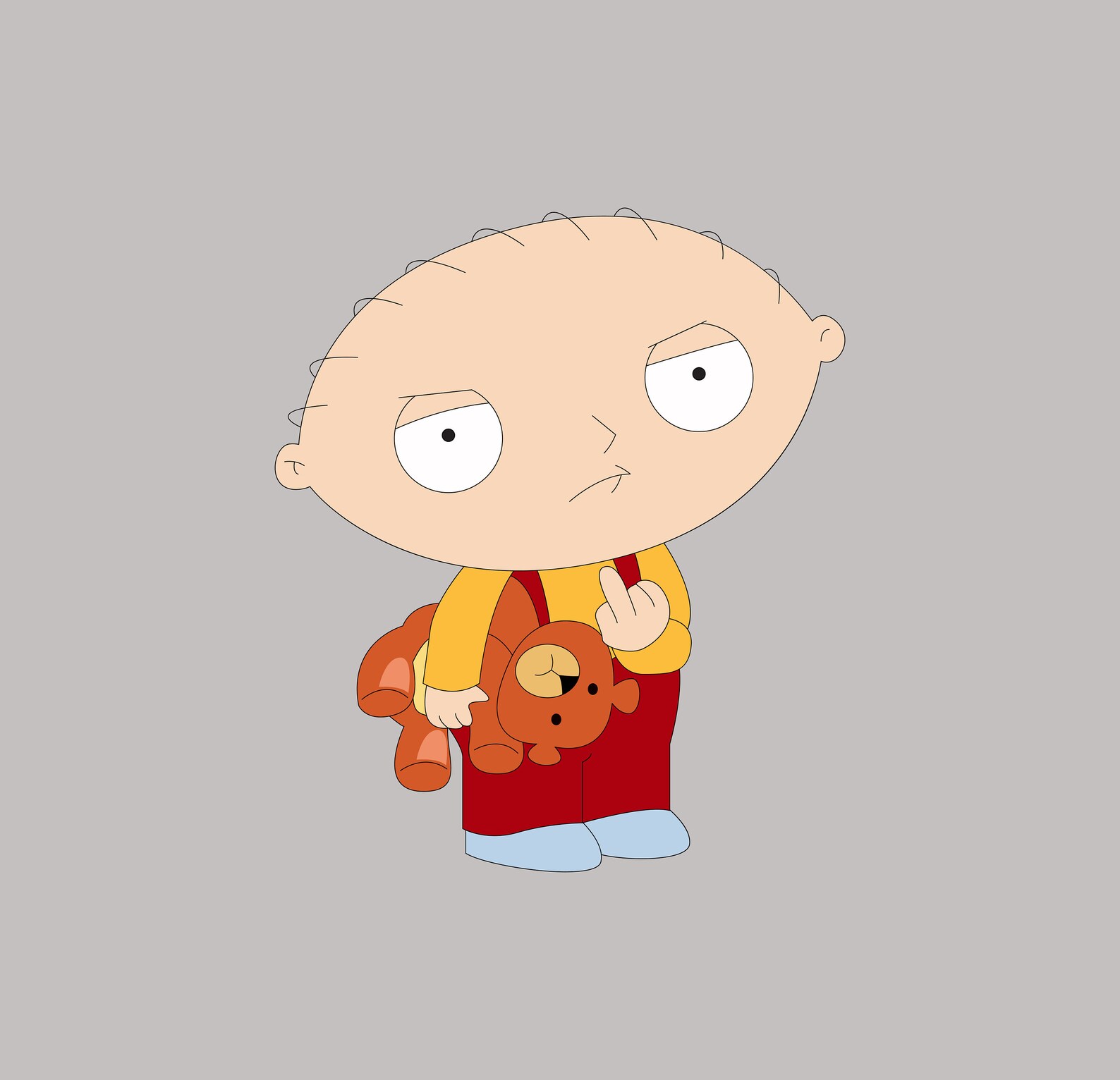 Stewie Griffin svg png eps dxf jpg Family guy svg Angry | Etsy