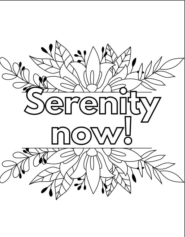 Seinfeld Series Inspired Coloring Pages With Quotes and Well - Etsy