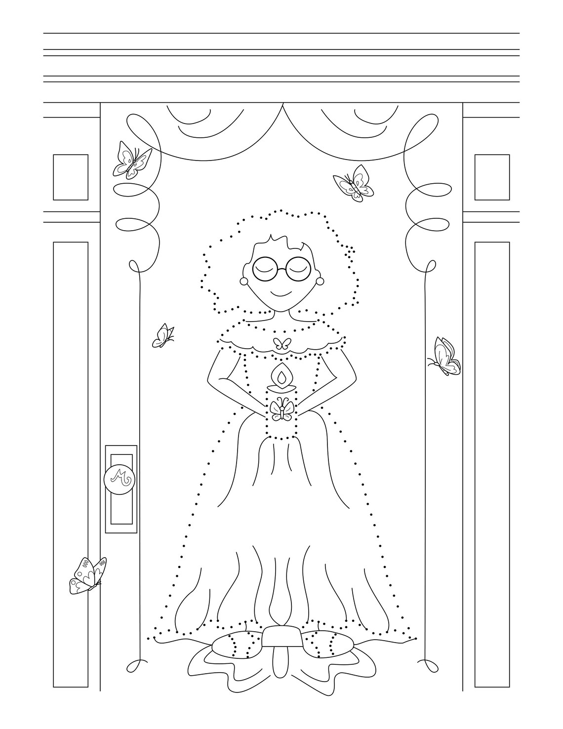 Encanto Coloring Page Digital, Encanto Coloring Page PDF Instant ...