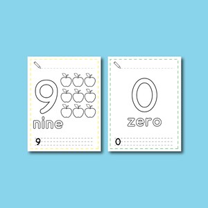 Numbers Coloring Pages | Preschool - Kindergarten - Homeschool ...