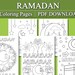 Ramadan Coloring Pages | Ramadan Mubarak Printable Coloring Pages ...