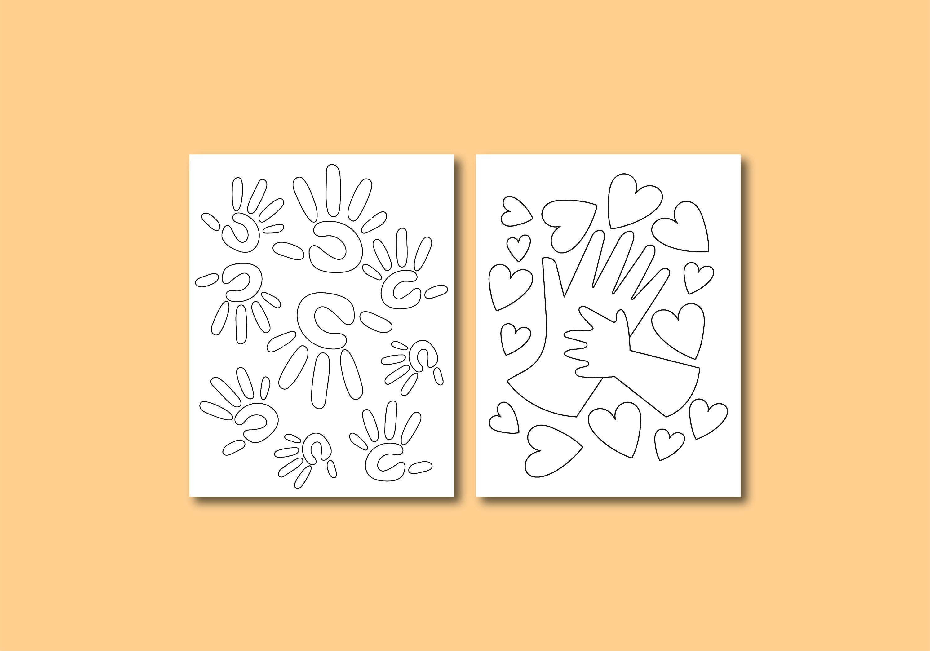 Página para colorear de concienciación sobre el síndrome de Down ...