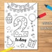 Instant Download Two Today Birthday Card, Printable Happy Birthday ...