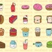 Kawaii Food Clipart, Cute Dessert Clipart, Cute Food PNG, Food ...