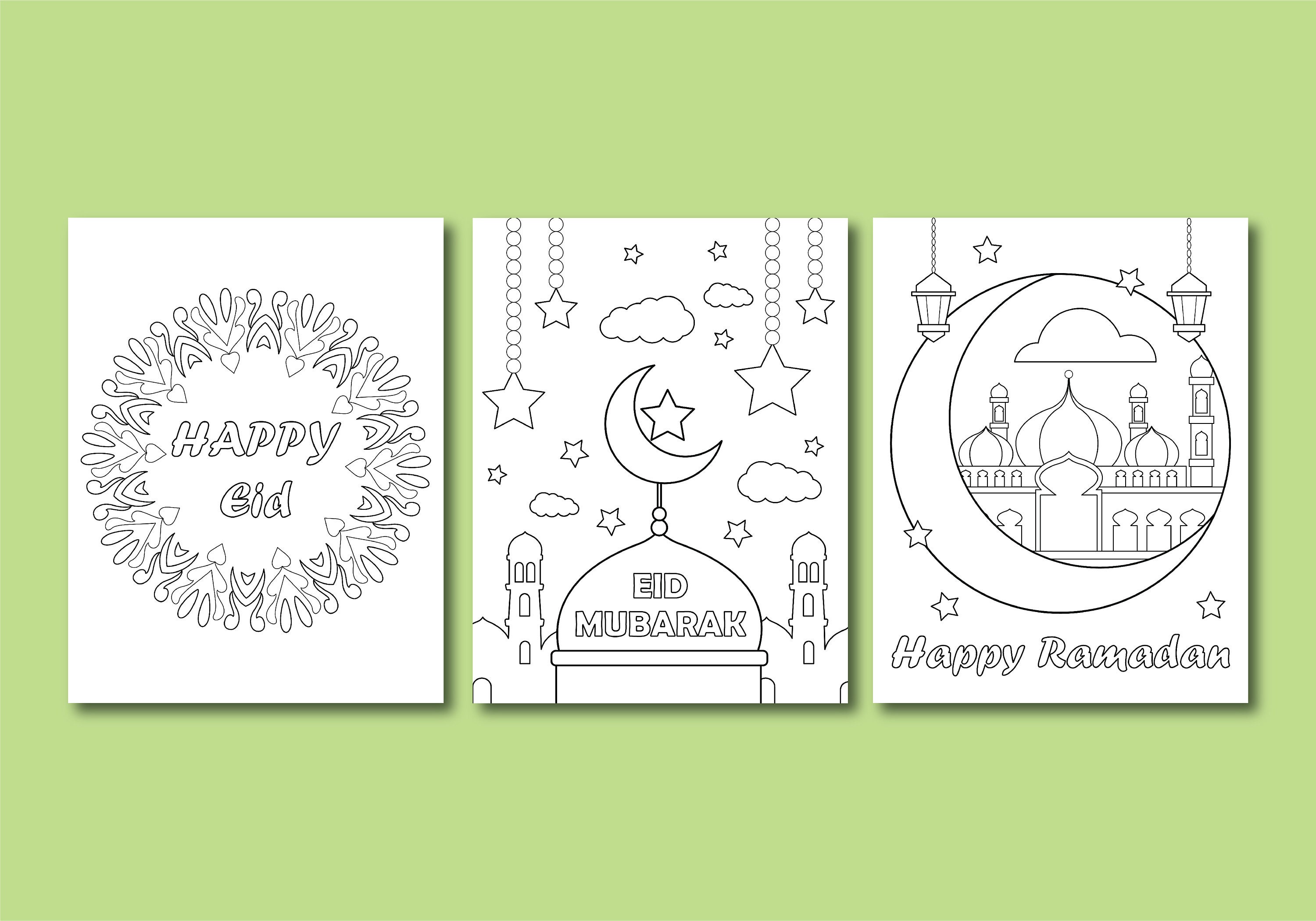 Ramadan Coloring Pages | Ramadan Mubarak Printable Coloring Pages ...