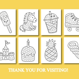 Kids Coloring Page: Dot Marker Coloring Pages | Animal Dot Marker ...