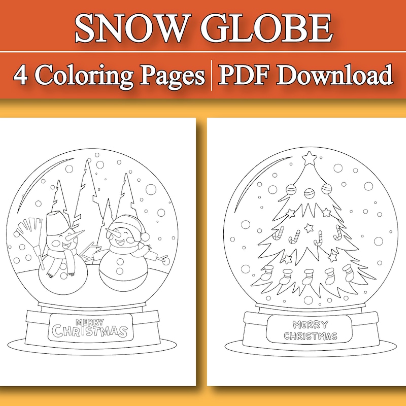 Christmas Snow Globe - Etsy