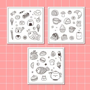 Little Things Coloring Pages | Cute Tiny Things Coloring Pages | Cozy ...