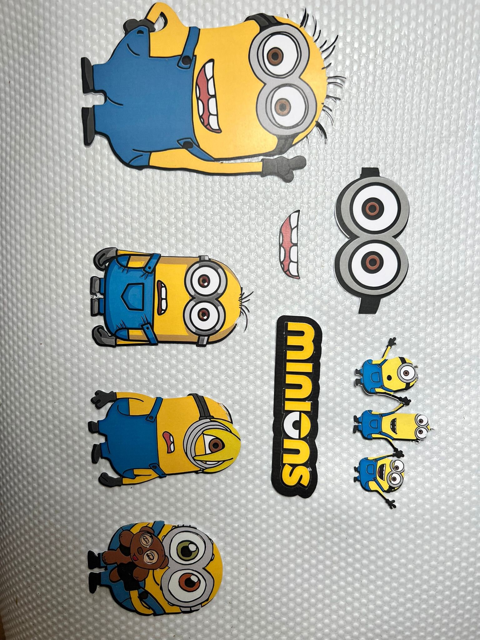 Despicable Me Minion Cake Topper Minions Cupcake Topper Minions Party ...