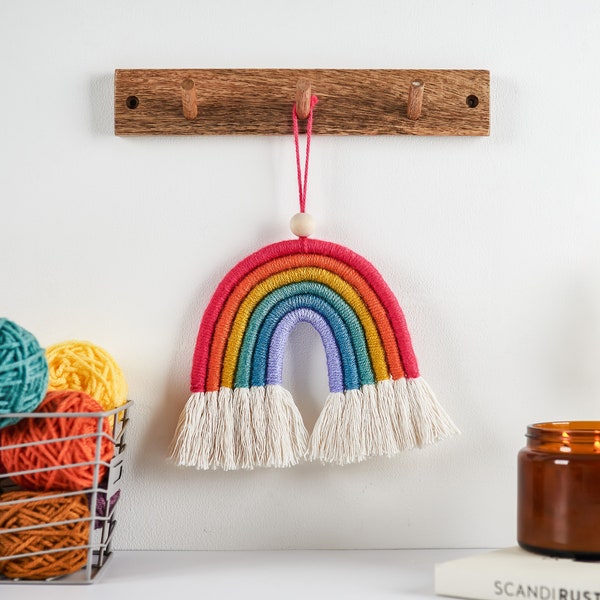 Rainbow Macrame Kit - Etsy