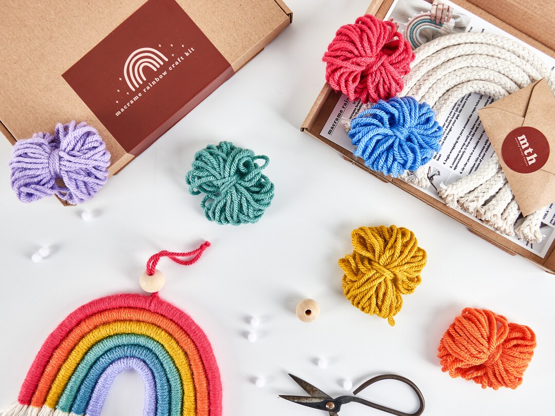 Rainbow Craft Kit - Etsy