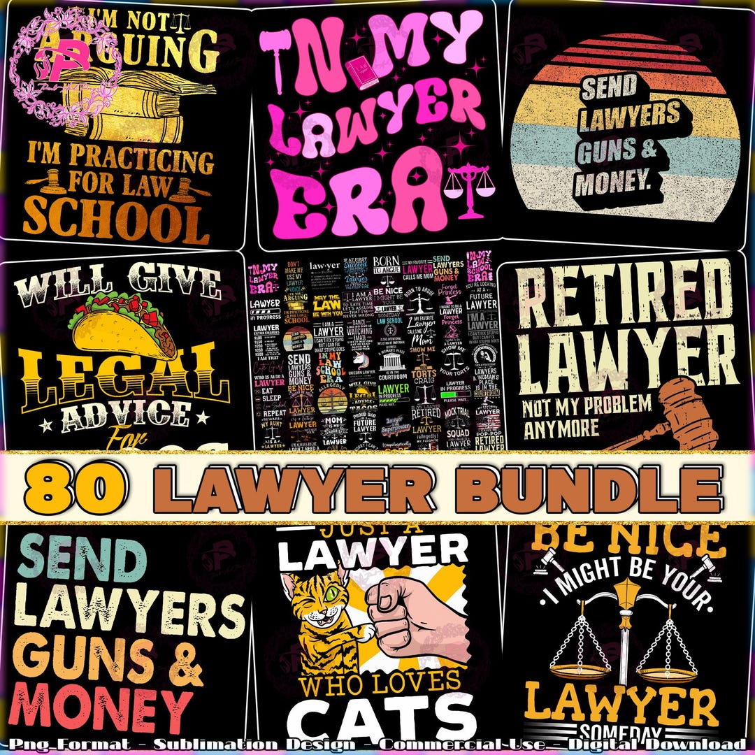 Lawyer PNG Bundle, Lawyer Life Png, Lawyer School Png, Funny Lawyer ...