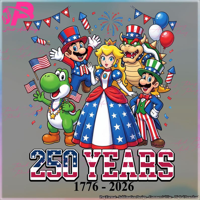 250 Years 1776-2026 Patriotic Funny Game Friends PNG, Independence Day ...