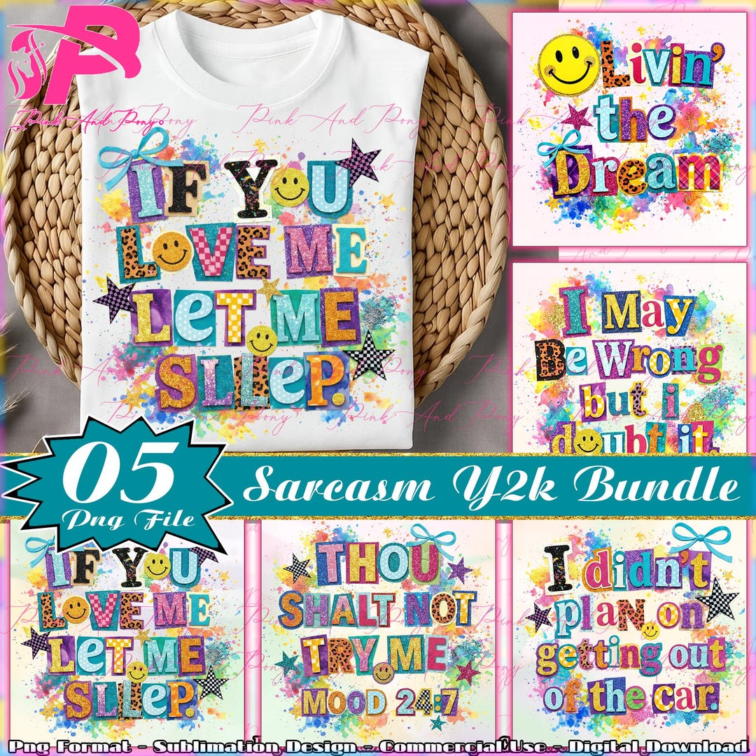 5 Sarcasm PNG Bundle, Sarcastic PNG Bundle, Preppy Sarcastic Y2k ...