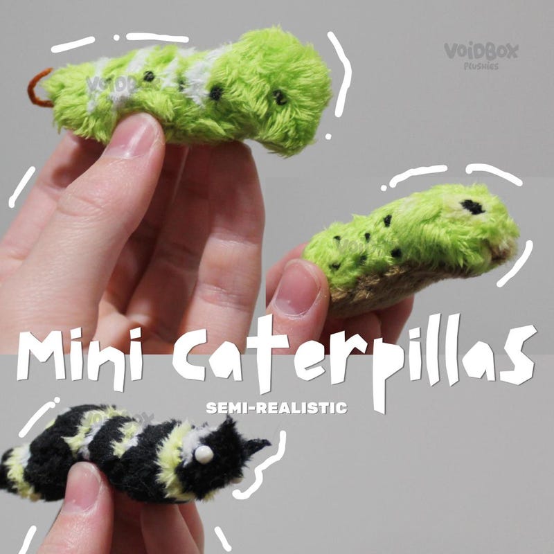 Caterpillar Plush - Etsy