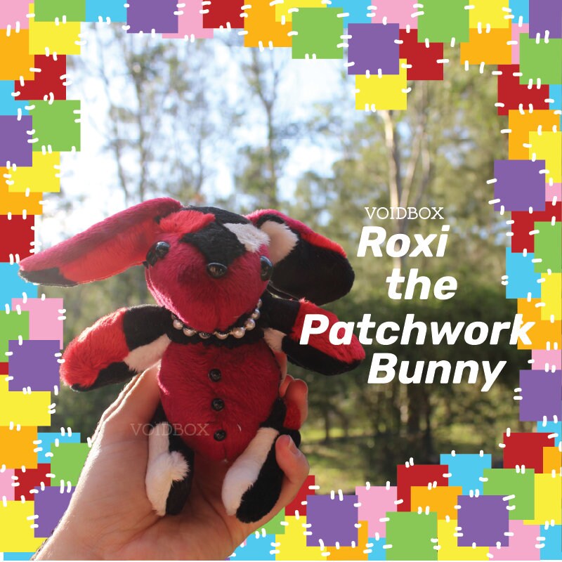 Patchwork Bunny - Etsy