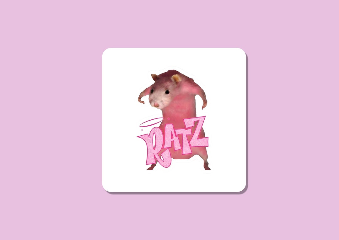 Bratz Coaster / Funny Rat Meme / Meme Gift / Funny Home - Etsy