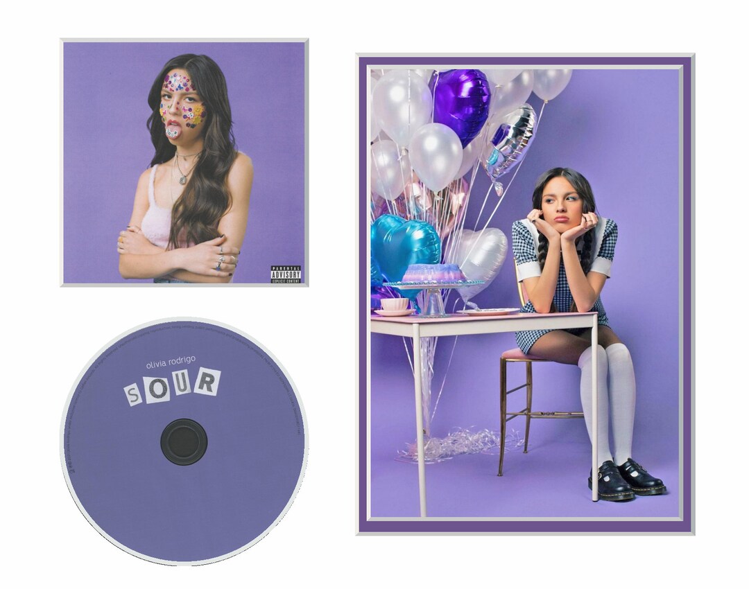 Olivia Rodrigo Sour Custom CD Frame Display Decor Photo - Etsy Australia