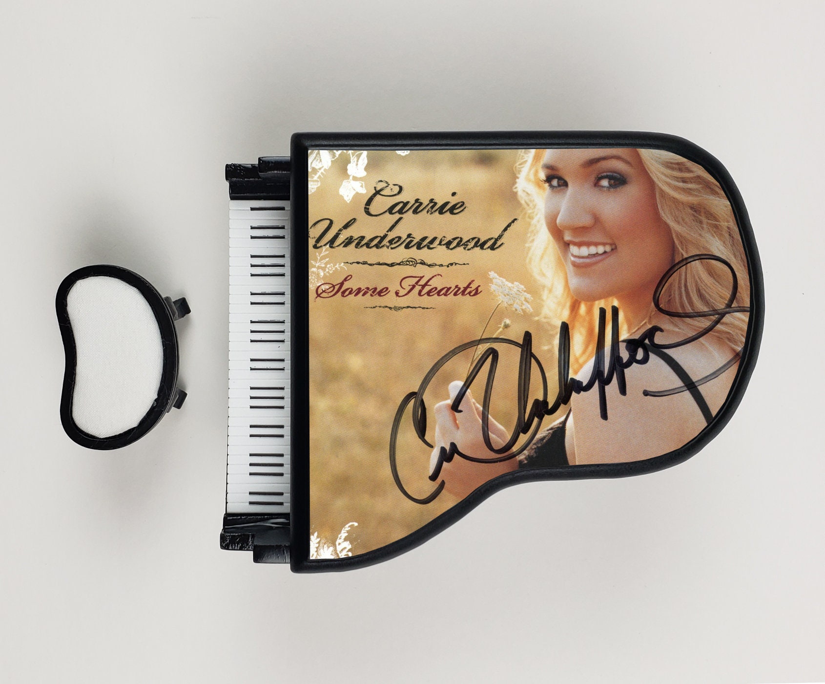 Carrie Underwood Autographed Signed Custom Toy Mini Piano Some - Etsy