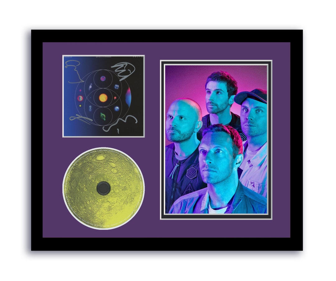 Coldplay Autograph Signed 11x14 Custom Framed CD Photo Music - Etsy