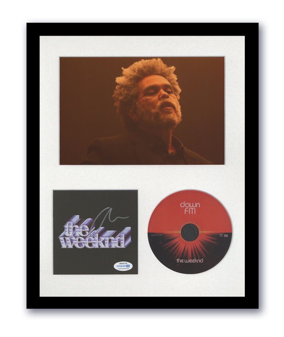 The Weeknd FM Dawn Autographed Signed 11x14 Custom Framed CD - Etsy