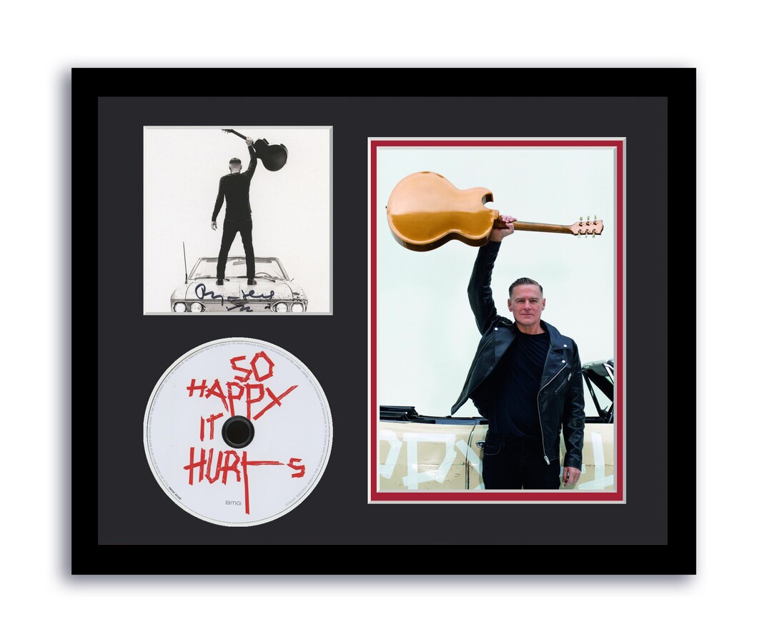 Bryan Adams Autograph Signed 11x14 Custom Framed CD Photo so - Etsy
