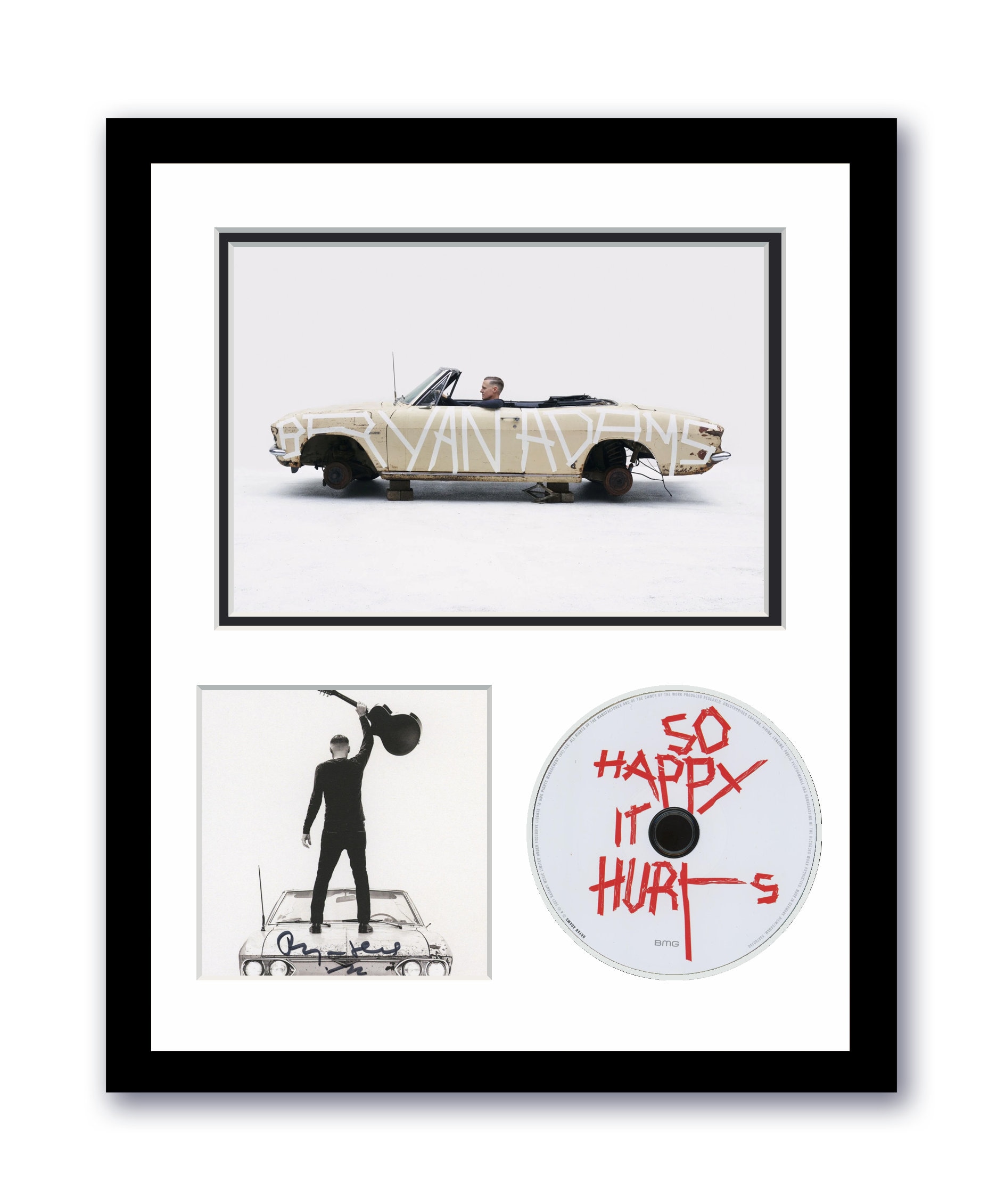 Bryan Adams Autograph Signed 11x14 Custom Framed CD Photo so - Etsy