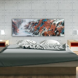 Traditional Chinese Canvas Print Wall Art Nature Artwrork Landscape ...
