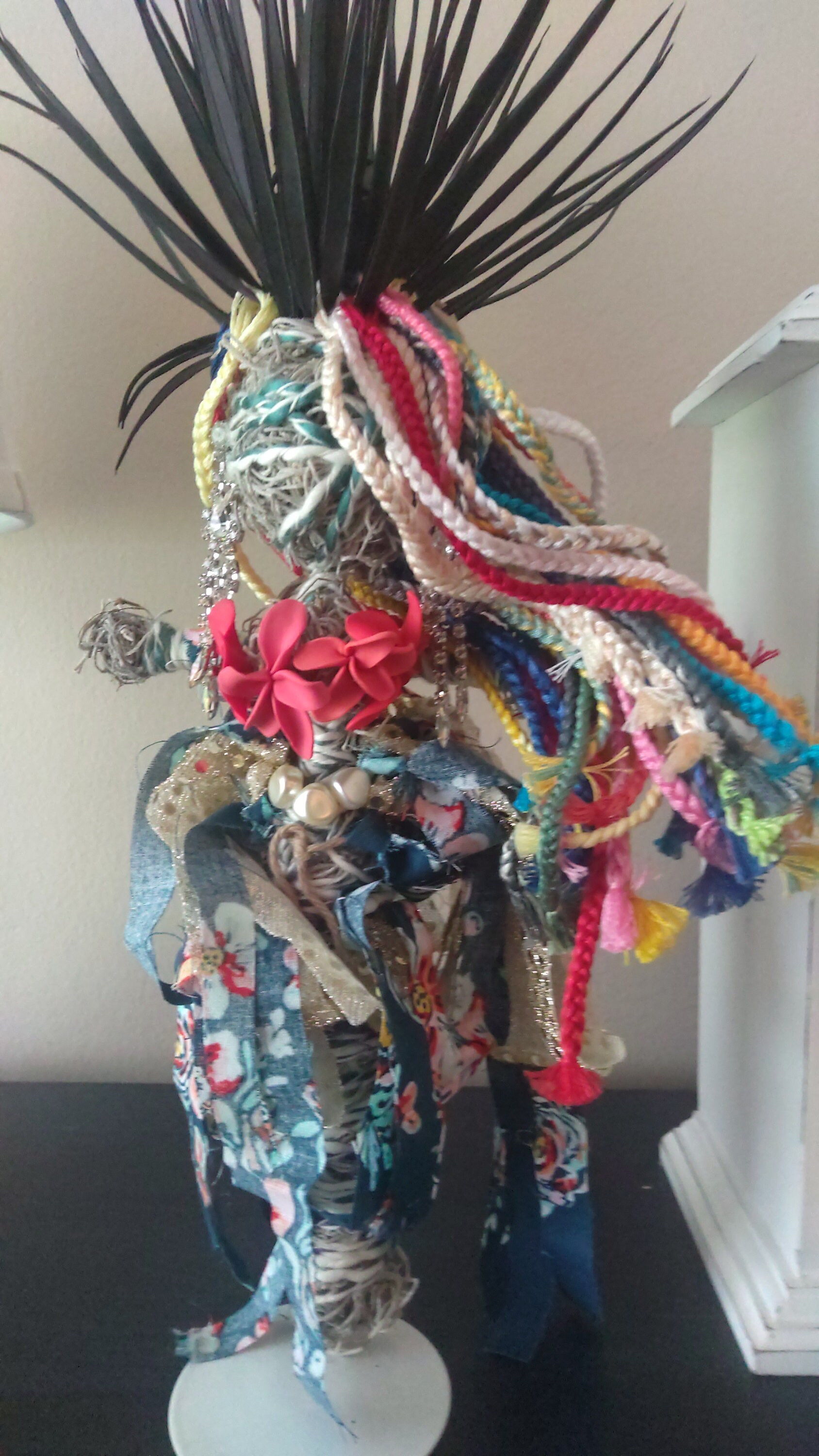 Textile Sculpture. Hoodoo Woman of the South - Etsy