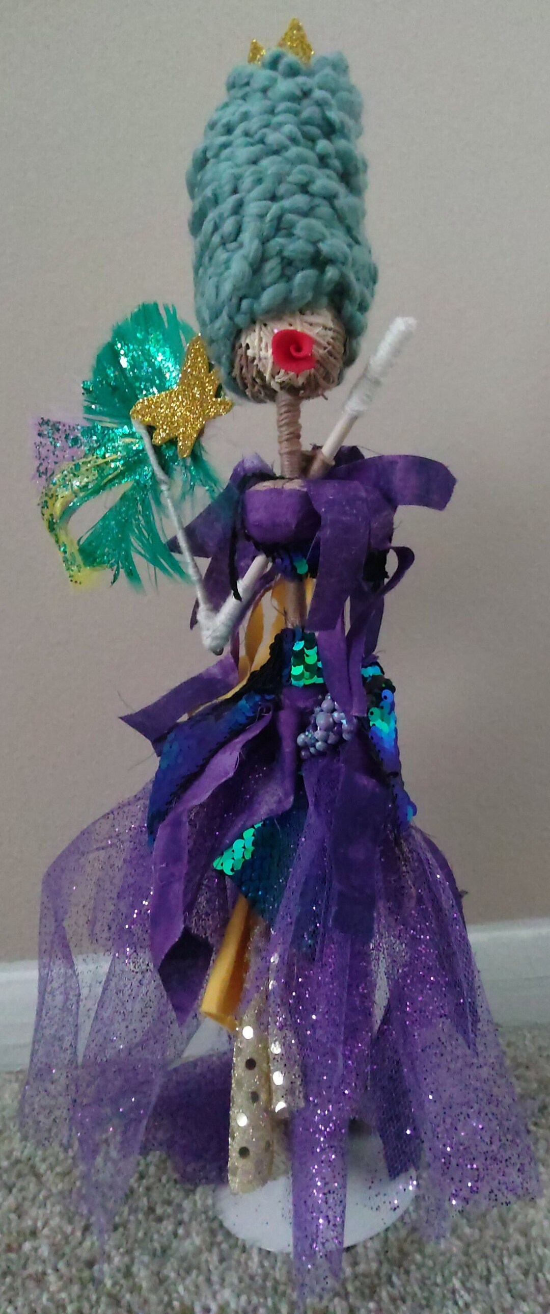OOAK Voodoo Doll, Art Doll, Handmade and Bridgerton Inspired Textile ...